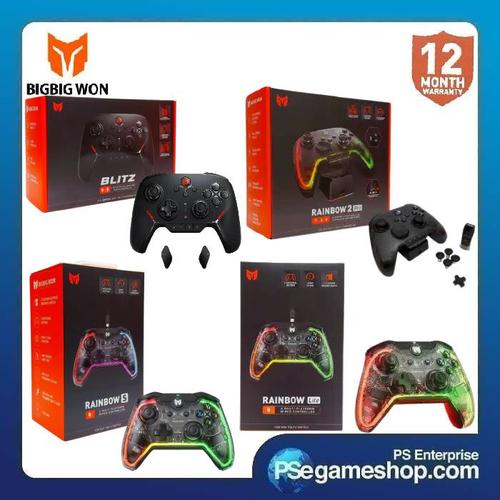 Jual BIGBIG WON Controller Wireless / Wired Gamepad PC/Switch/Win 10/11/iOS - RAINBOW LITE ...