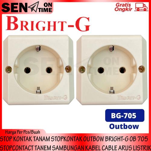 Jual STOP KONTAK TANAM STOPKONTAK OUTBOW BRIGHT-G OB 705 SOCKET STOPCONTACT - Kota Palembang ...