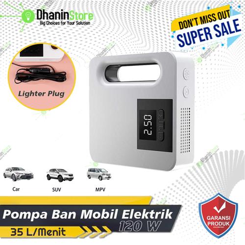 Jual Inflator Pompa Angin Ban Mobil Elektrik LCD Otomatis 12V DC 120 Watt - Jakarta Barat ...