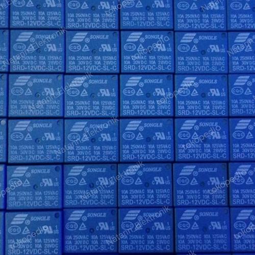 Jual 3169 relay rilai rilay rilei riley songle 12volt 5pin srd-12vdc-sl ...