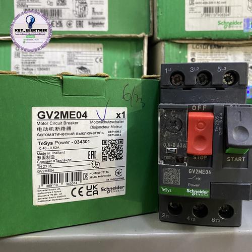 Jual Motor Circuit Breaker GV2ME02 - GV2ME10 Tipe NEW Schneider ...