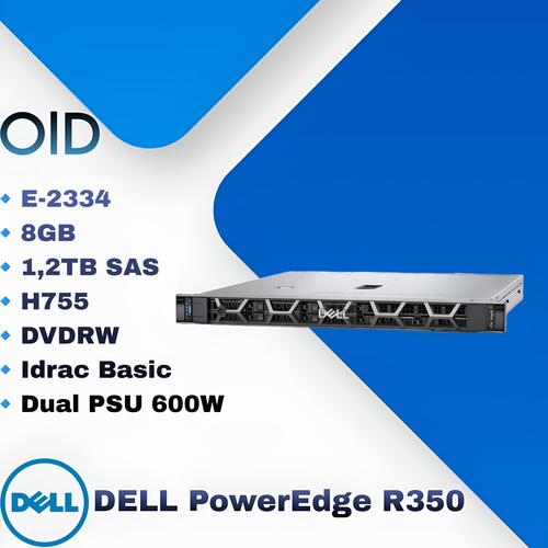 Jual DELL PowerEdge R350, E-2334, 8GB, 1,2TB SAS, 3YR - 32 gb - Jakarta ...