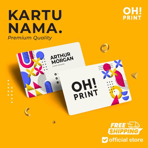 Jual Cetak Kartu Nama | Print Kartu Nama | Kartu Nama Custom Premium ...