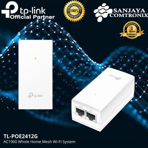 Jual TP-Link TL-POE2412G Gigabit 24VDC Passive PoE Adapter - Jakarta ...