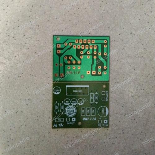 Jual 3211 papan jalur sirkuit pcb rangkaian mini 12v amplifier tda2005 ...