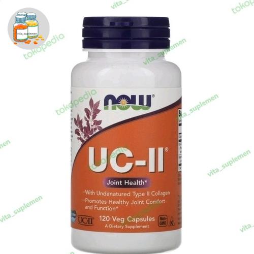 Jual Now Foods UC II Joint Health Type II Collagen 60 / 120 Capsules ...