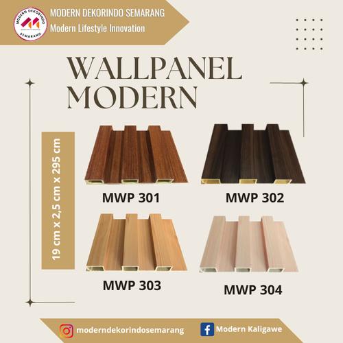 Jual Wall Panel Modern Kisi-kisi backdrop TV - MWP 303 - Kota Semarang ...