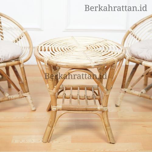 Promo Kursi Rotan Momon 1 Set Dengan Meja Gratis Bantal / Kursi rotan ...