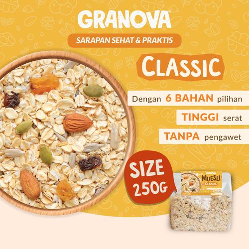 Jual Granova - Classic Muesli / Overnight Oat - Sereal Sarapan, Halal ...