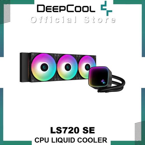 Jual DEEPCOOL LS720 SE A-RGB Black 360 AIO Water CPU Cooler Fan Intel ...