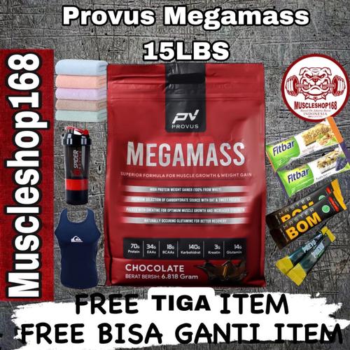 Jual Provus Mega Mass 15 lbs Weigh Mass Gainer - Jakarta Barat ...