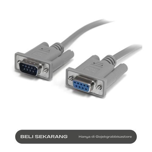 Jual Kabel Serial COM port DB9 (RS232) M-F pin 9 3M Straight High ...