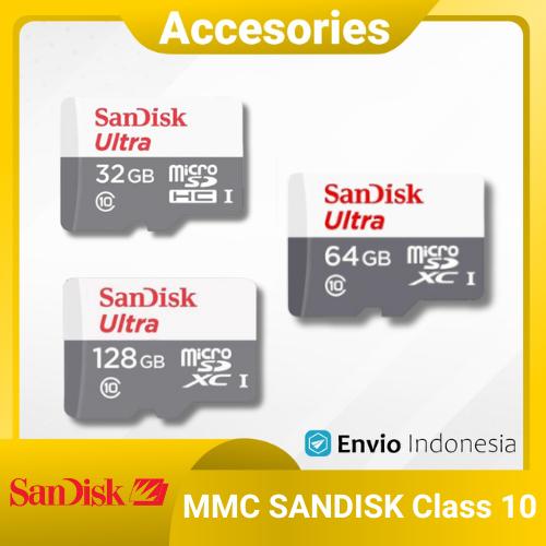 Jual SanDisk Ultra MicroSDXC UHS-I A1 64GB atau 32GB 120MB/s ORIGINAL ...