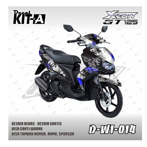 Jual DEKAL STIKER MOTOR XEON GT (D-W1-014) - Kota Yogyakarta - Decal Kita jogja | Tokopedia