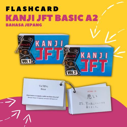 Jual FLASH CARD KANJI JFT BASIC A2 BAHASA JEPANG HAFALAN PENGGANTI BUKU - Kab. Sukabumi - Kartu ...