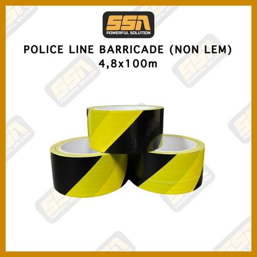 Jual Police Line Barricade/Lakban Garis Polisi (Non lem) - Jakarta ...