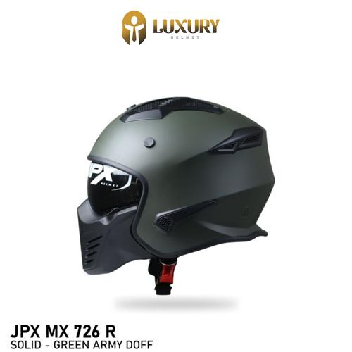 Jual Helm JPX - Mx-726R - Solid New - HalfFace - FullFace ...