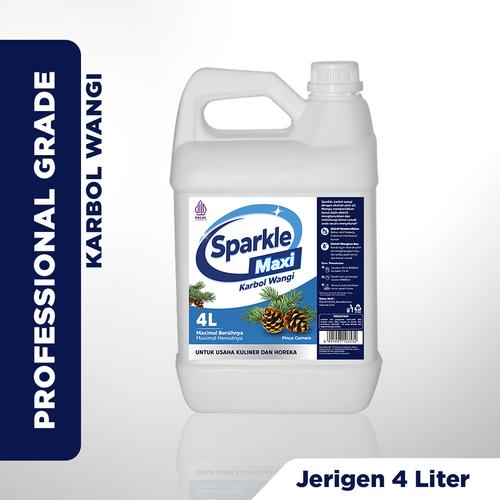 Promo Sparkle MAXI Karbol Wangi Pine Jerigen 4 L - Kota Bekasi ...