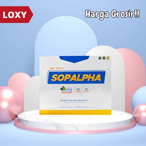 Promo Sop Alpha Sopalpha Bioboost Original 1 Box 18 Sachet - 1 Box ...