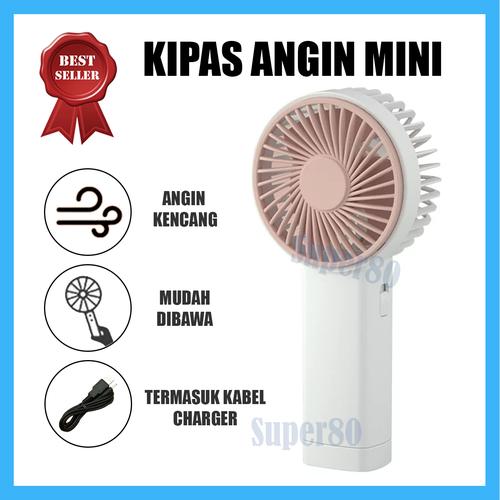 Jual Mini Fan Electric Kipas Angin Portable Genggam USB Rechargeable ...