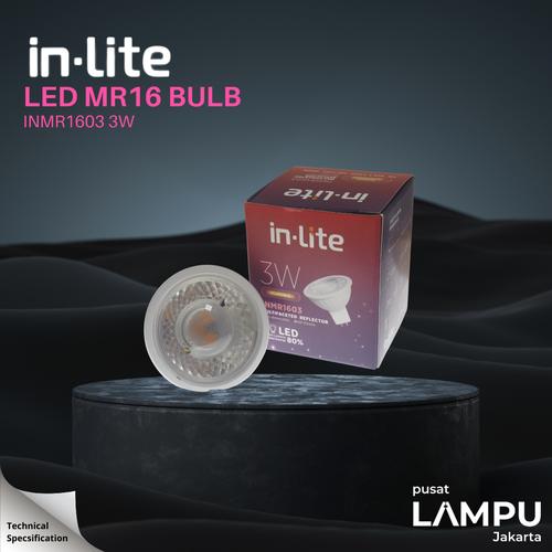 Jual INLITE MR16 3watt 220volt led 3w Warm White 3000k - Jakarta Pusat ...