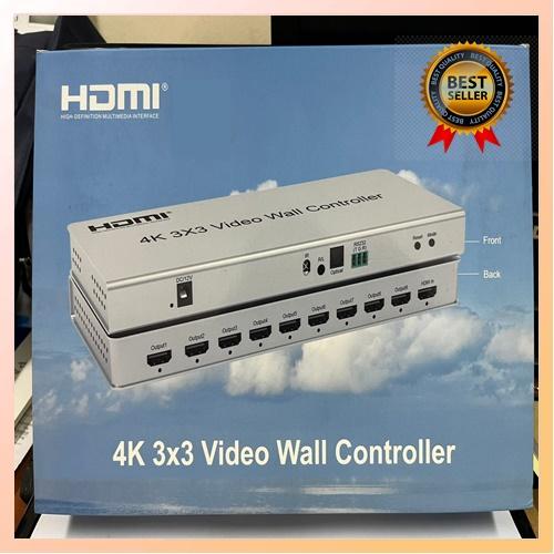 Jual Video Wall Controller 3x3 HDMI 4K Audio optical - Jakarta Pusat ...