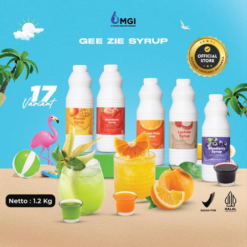 Jual Sirup Minuman Gee Zie Concentrate 1,2kg (Import Taiwan) - Mango ...