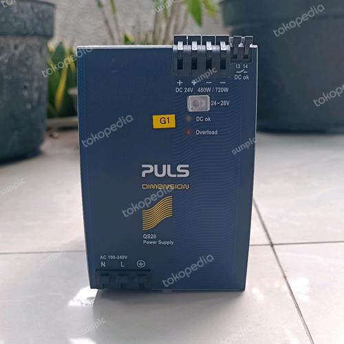 Jual PULS Power Supply switching QS20.241 output 24V DC 20A input 220V ...