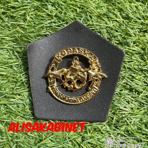 Jual Emblem Baret Exclusive KOPASKA TNI AL Alas Hitam - Kota Surabaya ...