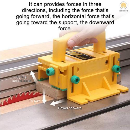 Jual 3D Safety Push Handle Table Saws Sled Touter Woodworking Tools ...