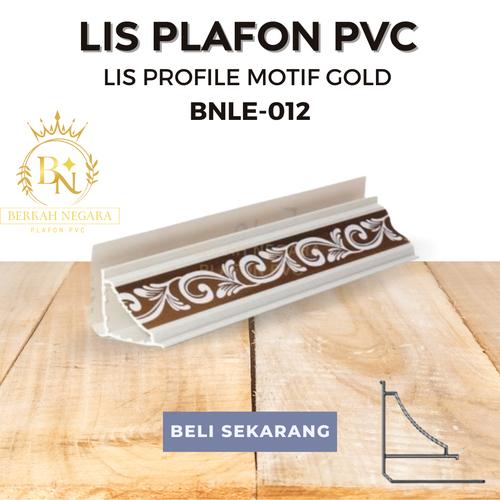 Jual Lis Profile Motif Emas Lis Plafon PVC - Jakarta Barat - Berkah ...