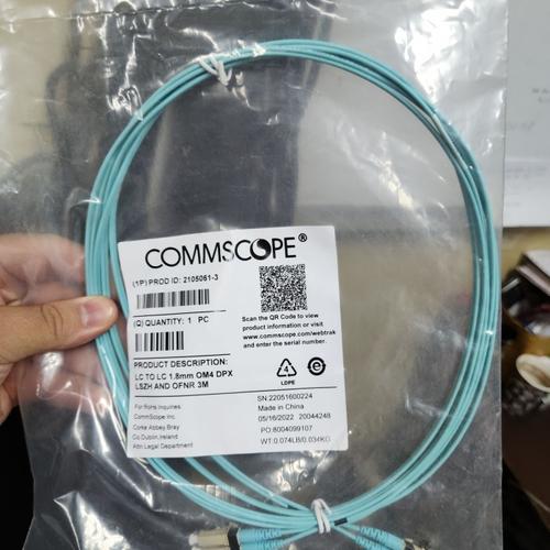 Jual fiber optic commscope patch cord LC-LC om 4 3 meter - Jakarta ...
