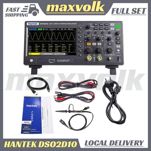 Jual ORIGINAL HANTEK DS02D10 Digital Oscilloscope DUAL CHANNEL ...