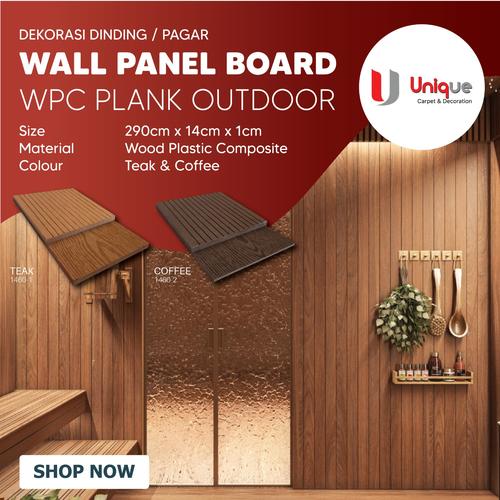 Jual Sauna Wooden Panel Board WPC Pagar / WPC Plank Board Indoor ...