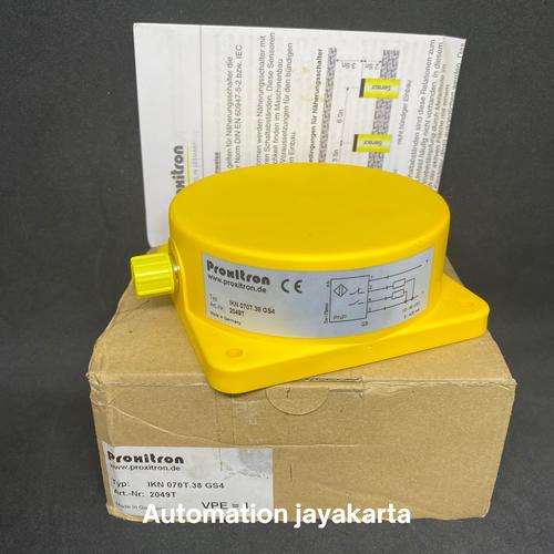 Jual Proxitron IKN 070T.38 GS4 inductive proximity switch - Jakarta ...