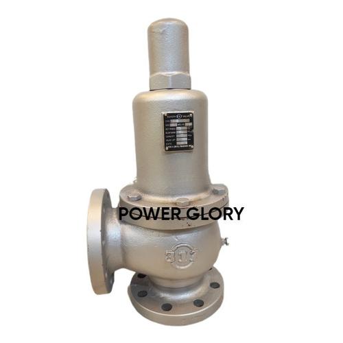 Jual SAFETY VALVE 317 4" INCH CAST IRON FLANGE JIS 10K 10 BAR NO HANDLE ...
