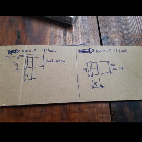 Jual STAINLESS STEEL 304 MUR M20 DAN M15 CUSTOM - Jakarta Utara ...