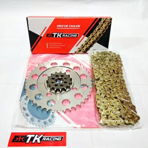 Jual Gear Set New CB150R - CBR 150 - Verza 428x15/43-44-45/130 TK Racing - Kota Tangerang - TT ...