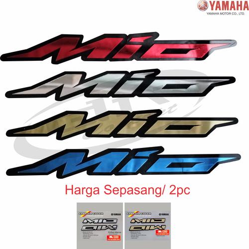 Jual Emblem Yamaha MIO Thailand Timbul Logo Motor 3D Akrilik Variasi ...