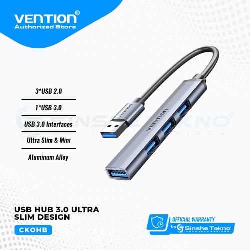 Jual DT - Vention USB Hub 3.0 2.0 4 Port Ultra Slim Mini - Jakarta ...