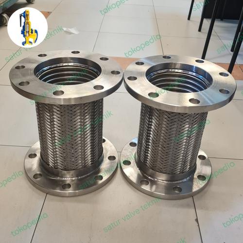 Jual flexible joint hose 2" inch x 30cm DN50 stainless jis 10k SS304 ...
