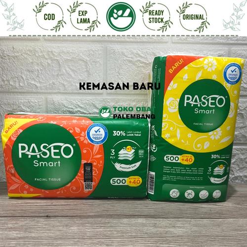 Jual PASEO SMART 500 + 40 PLY TISSUE TISU WAJAH SOFT TISUE TISSU 250 2 ...
