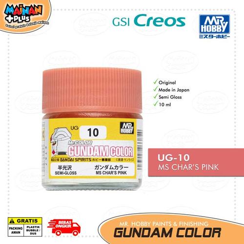 Jual Gundam Color UG10 MS CHARS PINK UG-10 Gundam Paint Cat Model Kit ...