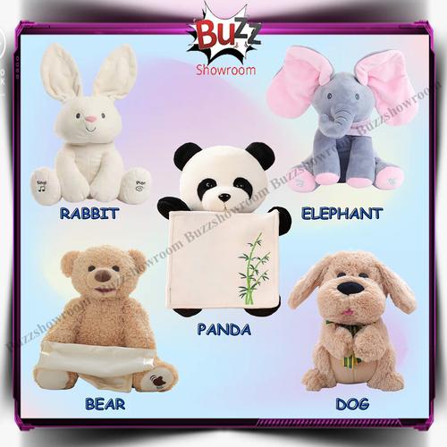 Jual Boneka gajah peek a boo, elephant peek ka boo, cilukba, - Kelinci ...