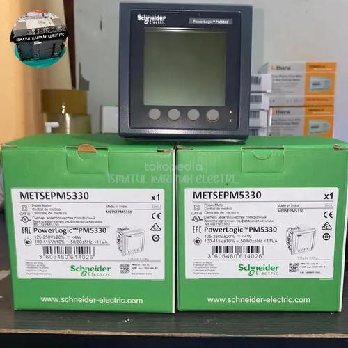 Jual POWER METER DIGITAL SCHNEIDER PM5330 Power Logic METSEPM5330 ...