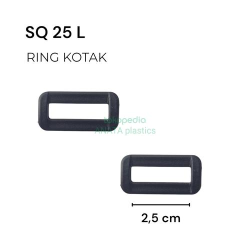 Jual Ring kotak 2,5 cm / Ring kotak tas / Ring plastik / Aksesoris ...