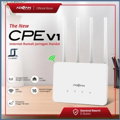 Jual Modem Router Wifi 4G Lite ADVAN V1 Cpe unlock All Operator ...