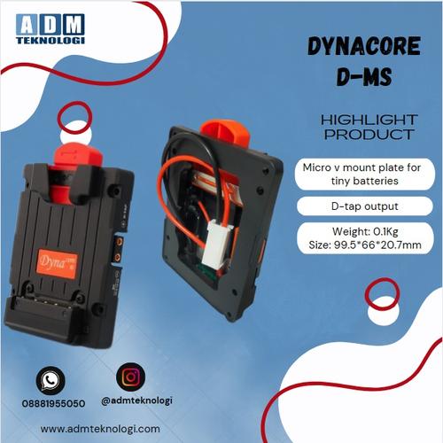 Jual Dynacore D-MS V-Mount Adapter with DTap Connectors and Open Back ...