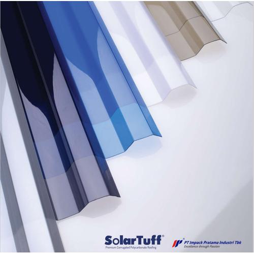 Jual SolarTuff Greca tebal 0.8mm - Atap Fiber SolarTuff - 1.00m - Kota ...