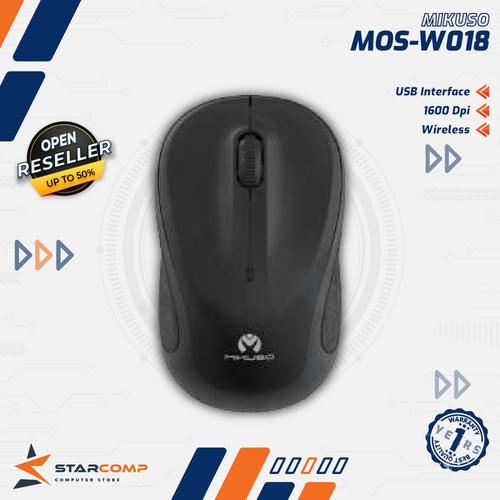 Jual Mikuso MOS-W018 Mouse Wireless USB Optical 2.4GHz - Kab. Sukoharjo - Starcomp Solo | Tokopedia